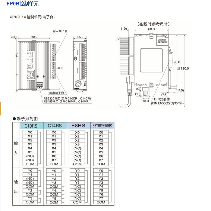 Panasonic(松下电工) FP0R系列CPU单元及扩展 AFP0RC16T全新原厂-阿里巴巴