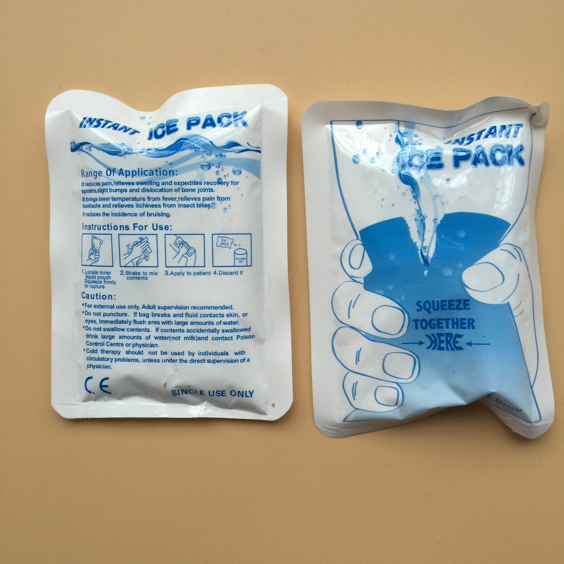 Supply Disposable Instant Instance Ice Bag Refrigeration First Aid Kits ...