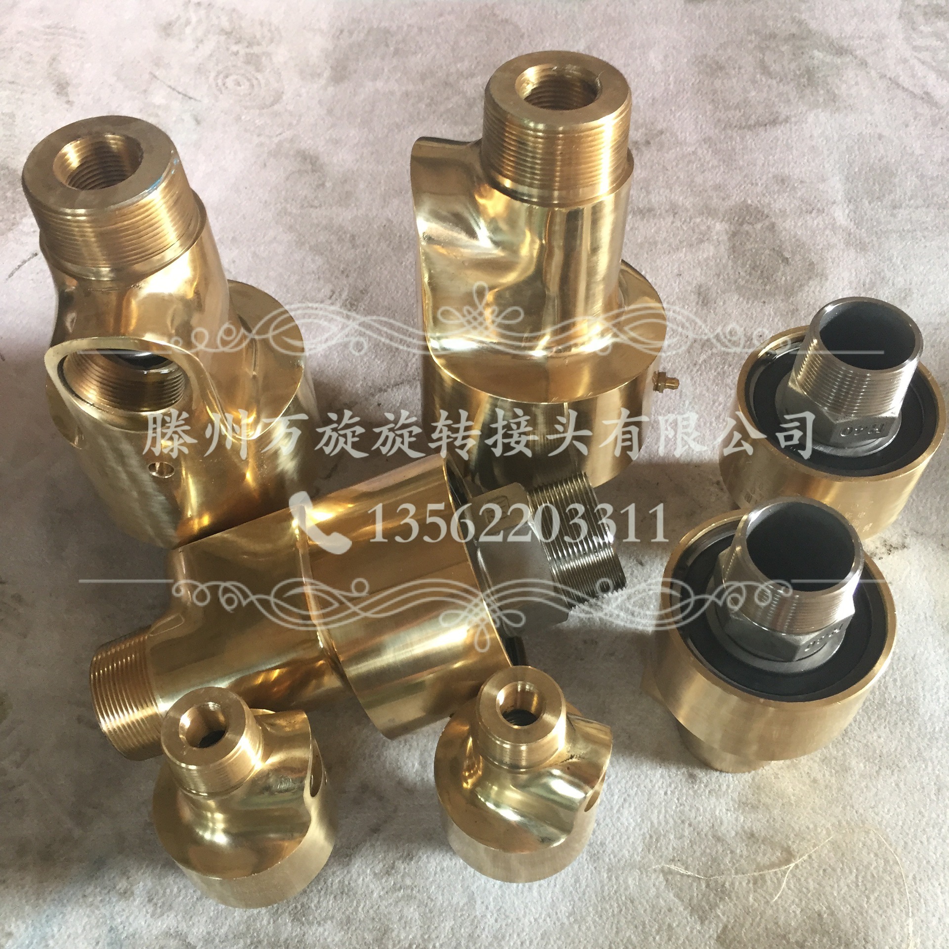 黄铜双单向旋转接头HS-G HDF HD 360度高温高压高速-阿里巴巴