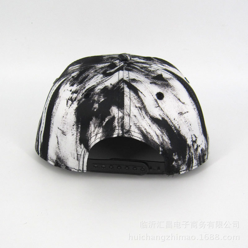 新款韩版水墨CLASSY SNOB字母刺绣嘻哈帽棒球帽平沿帽子厂家批发-阿里巴巴