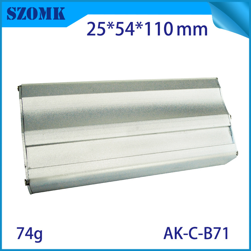 奥科姆供应25*54*110电子铝型材外壳分体式散热铝合金壳体C-B71-阿里巴巴