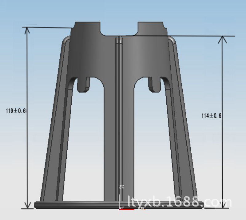 混凝土浇筑支撑钢筋的塑料钢筋支架 rebar trestle-阿里巴巴