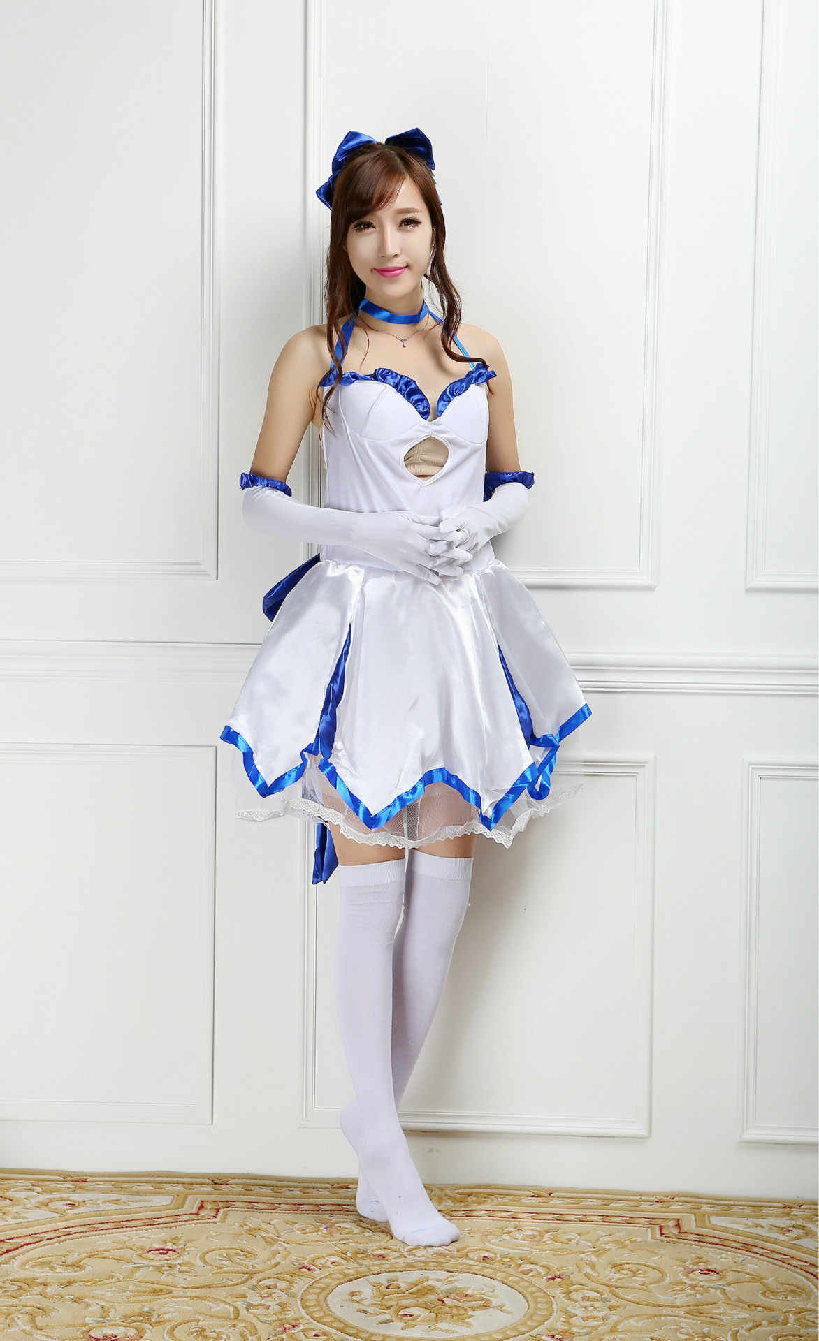 Fate/ZERO 型月10周年cos服 Sabercos服 saber Lily抹胸水手服装-阿里巴巴