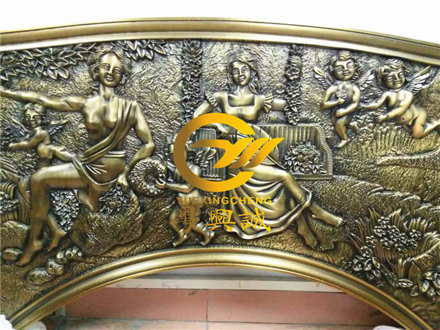 双面铝雕屏风 花窗 花样尺寸按客户要求 12mm厚度铝板激光雕刻 - 装潢批发网