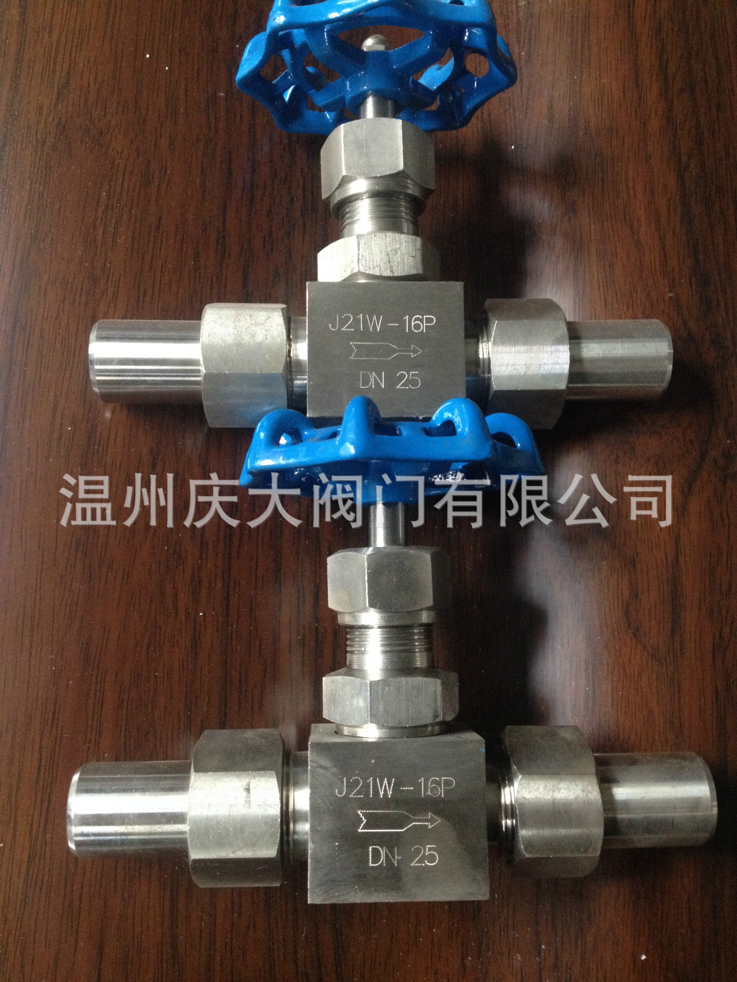 活接带焊管针型阀 J21W外螺纹针型阀 - 阀批发网