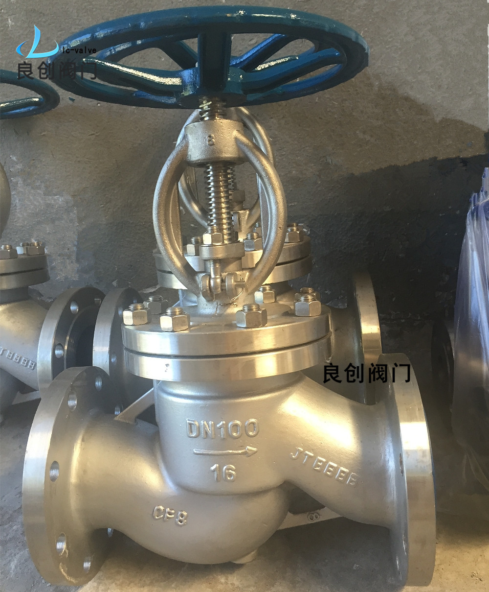 法兰截止阀_304截止阀J41W-16P DN100不锈钢法兰高温重型截止阀 - 阿里巴巴