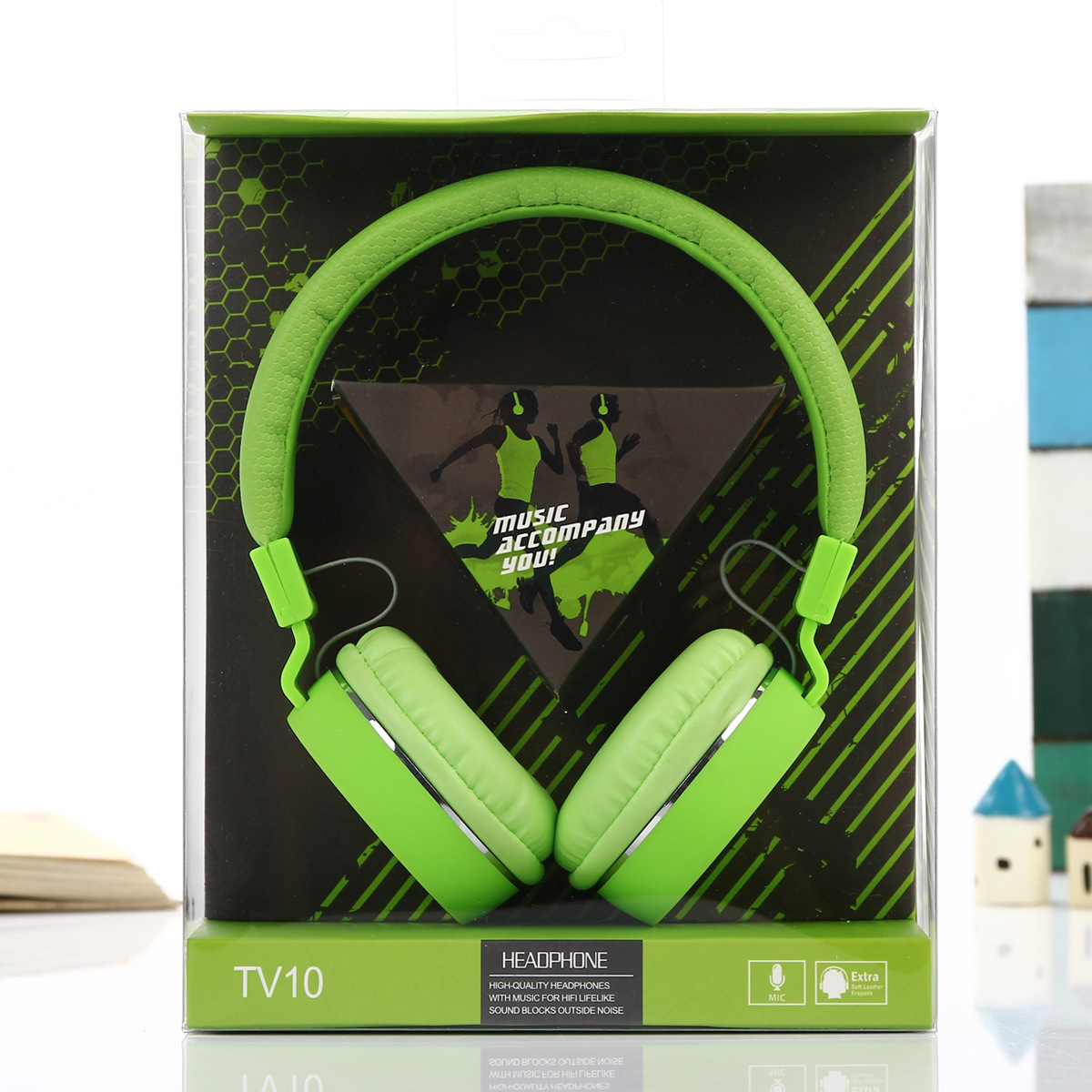 头戴式耳机工厂厂家直销TV10糖果色插线带唛折叠式头戴式耳机-阿里巴巴