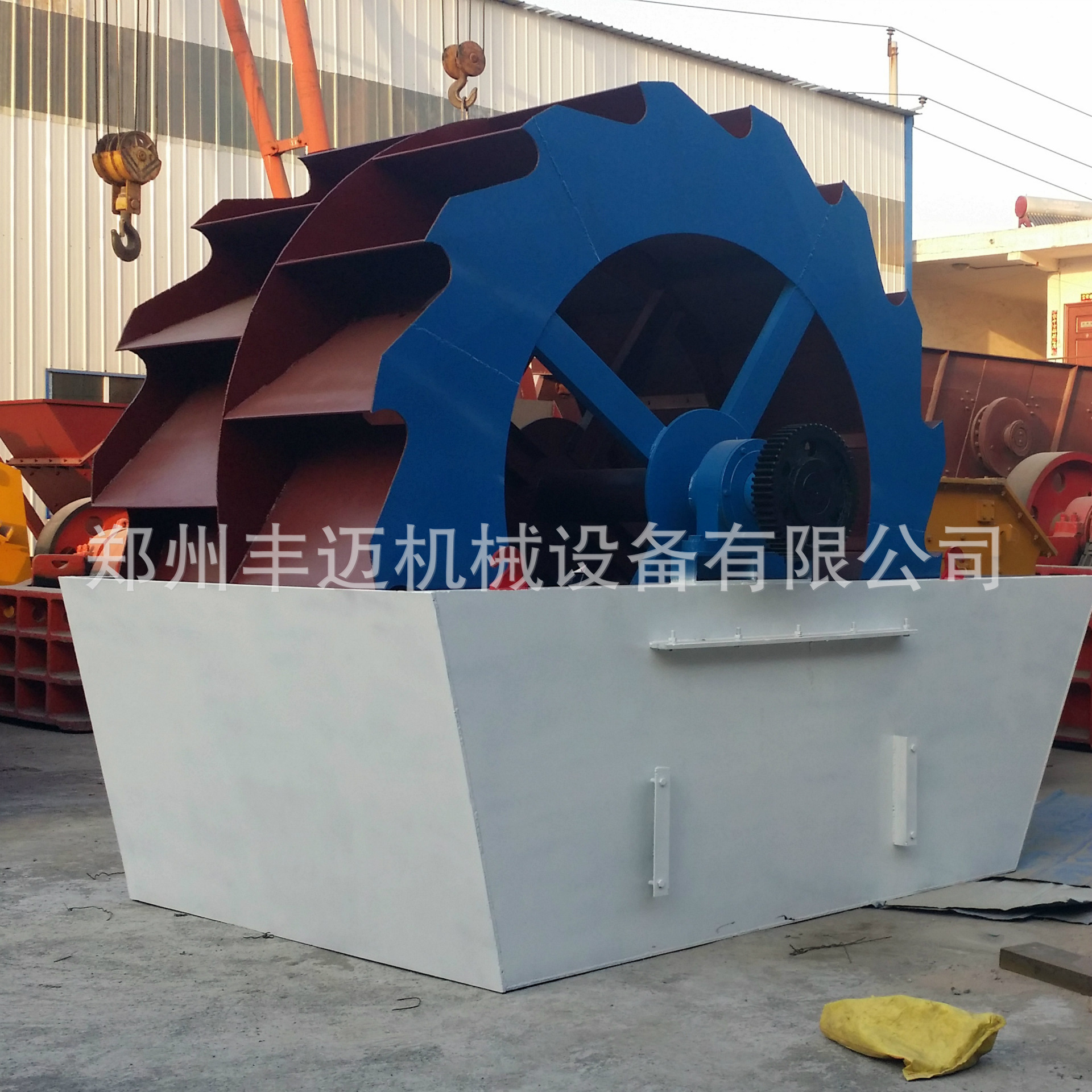 轮斗式洗砂机 高效洗石机 砂矿精洗设备 矿山螺旋洗砂机 价格合理 - 机械设备批发网