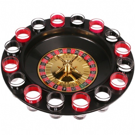 SPIN N SHOT ROULETTE DRINKING GAME16杯俄罗斯转盘转珠游戏酒具-阿里巴巴