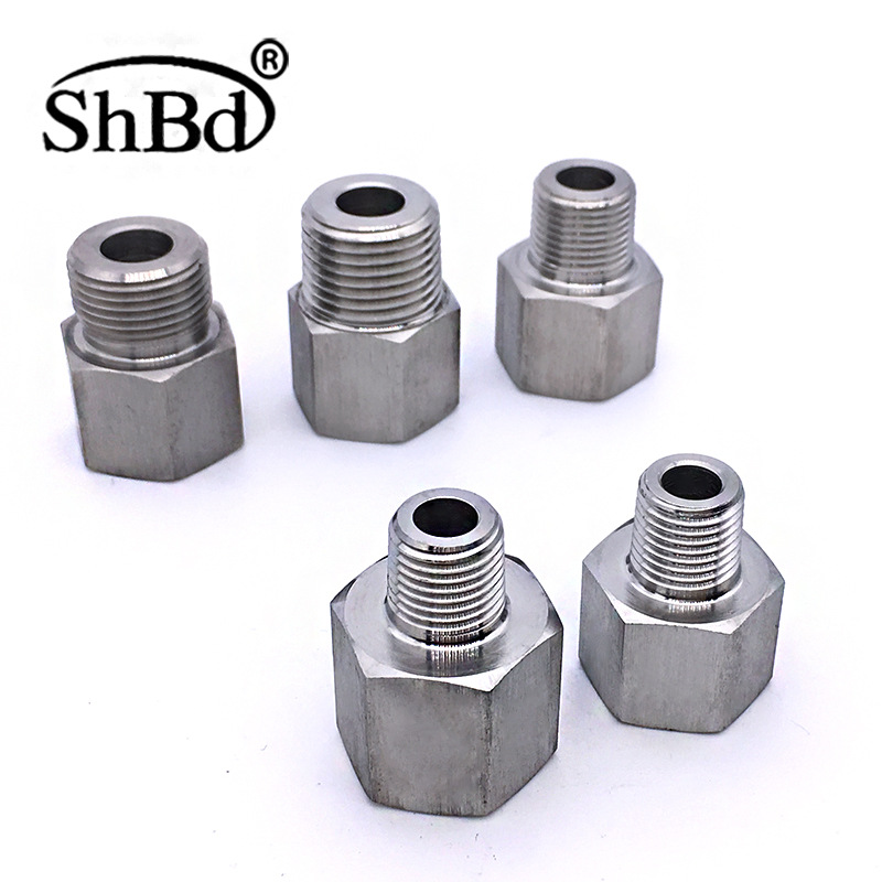 304不锈钢转接头1/2内外丝直通 DN15高压 转换接头4分水管接头2分-阿里巴巴