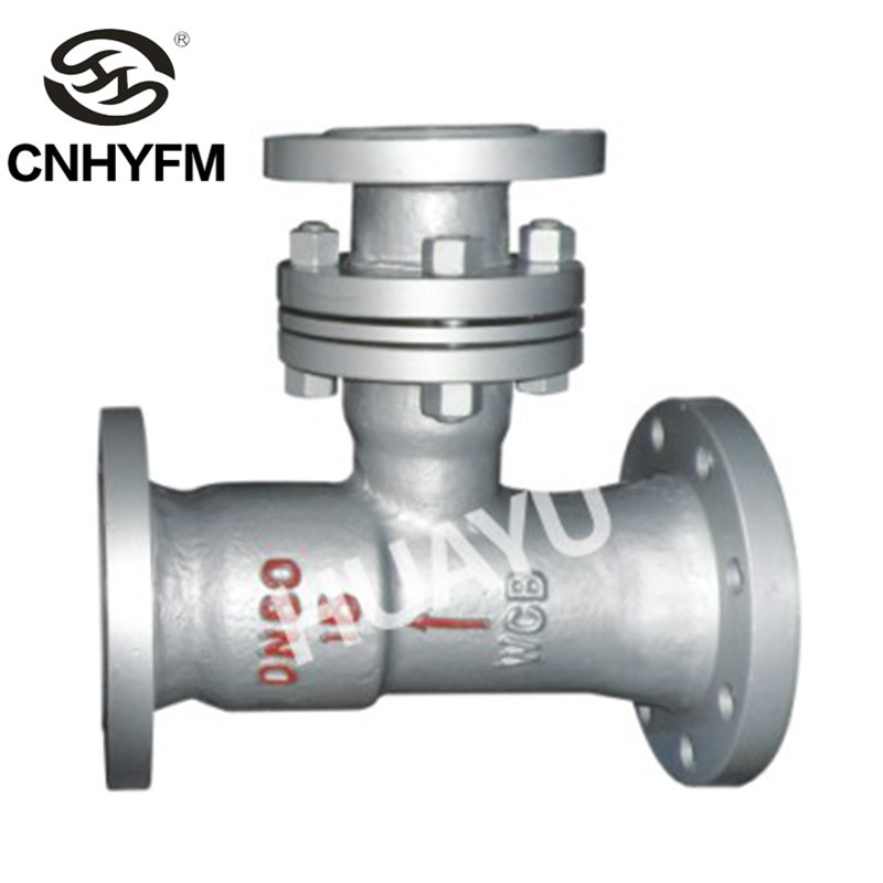 H48Y-16-DN80 空排止回阀 单向直通式国标法兰阀门厂家供应 - 阀批发网