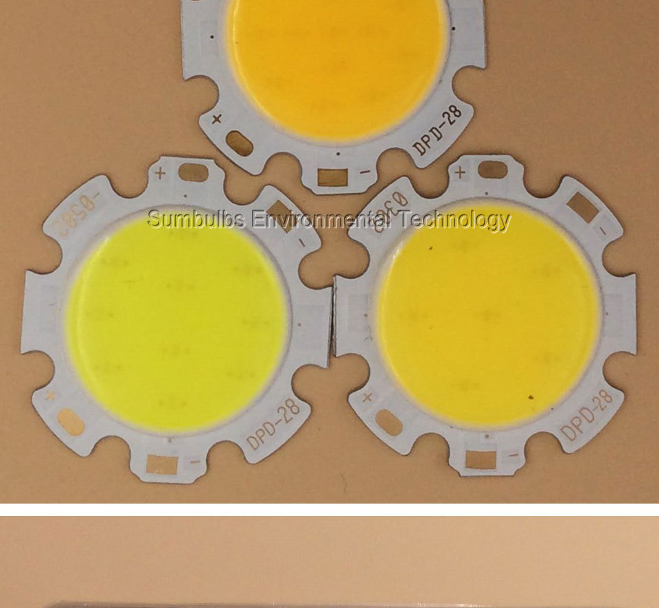 2820 3W COB集成面LED光源20mm圆形发光面 射灯 天花灯 灯杯光源-阿里巴巴