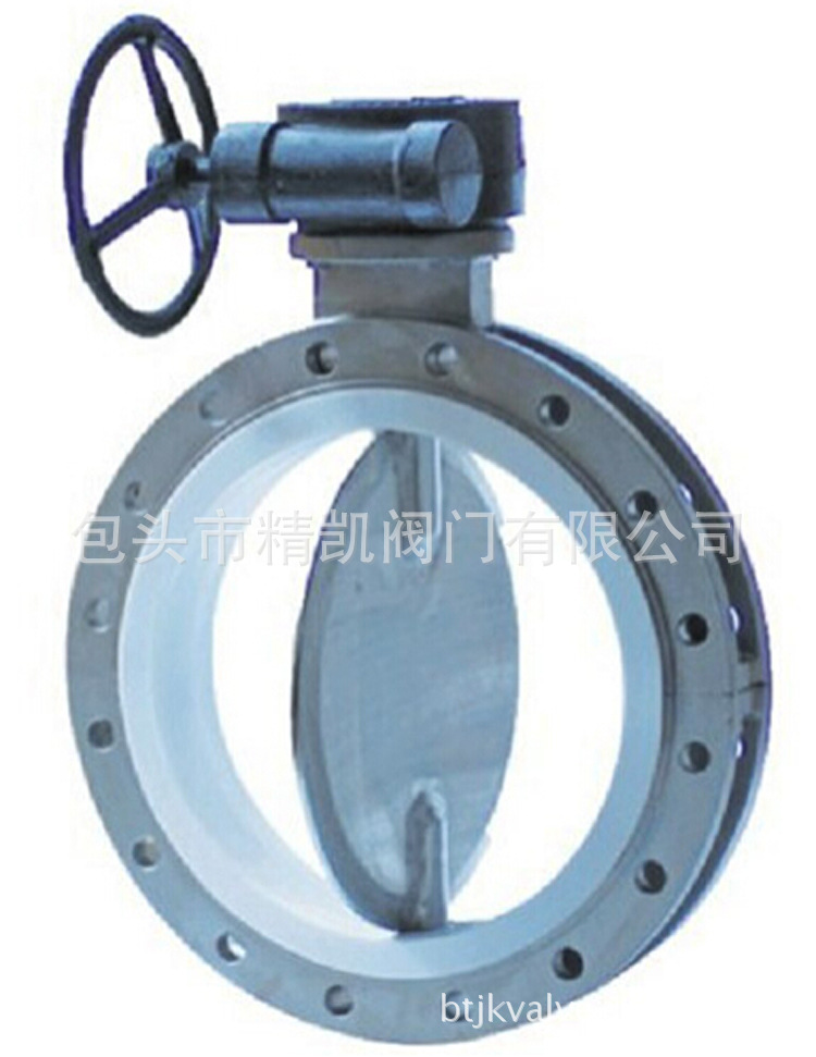 高质量耐腐蚀阀门直销 D341F4/F46/PFA不锈钢衬氟法兰蝶阀 - 阀批发网