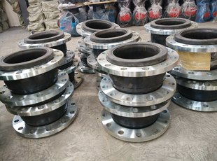 可挠曲橡胶软接头 法兰管道减震器 JGD41-25 DN65 工厂直销-阿里巴巴
