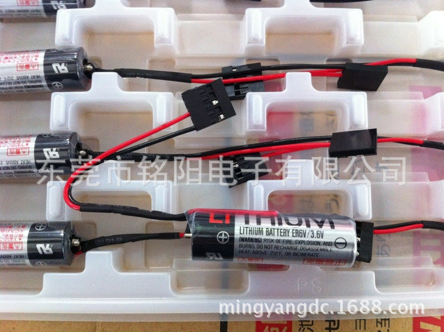全新原装安川锂电池ER6V/3.6V锂电池 PLC电池数控锂电池 ER6VC3N-阿里巴巴