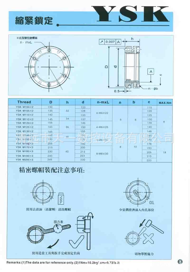 YSF M50*1.5盈锡精密螺母YINSH-阿里巴巴