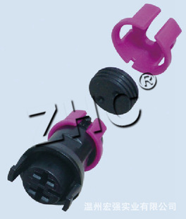 汽车连接器 塑料接插件 2孔防水插座护套DJ70217-6.3-21 32020553-阿里巴巴