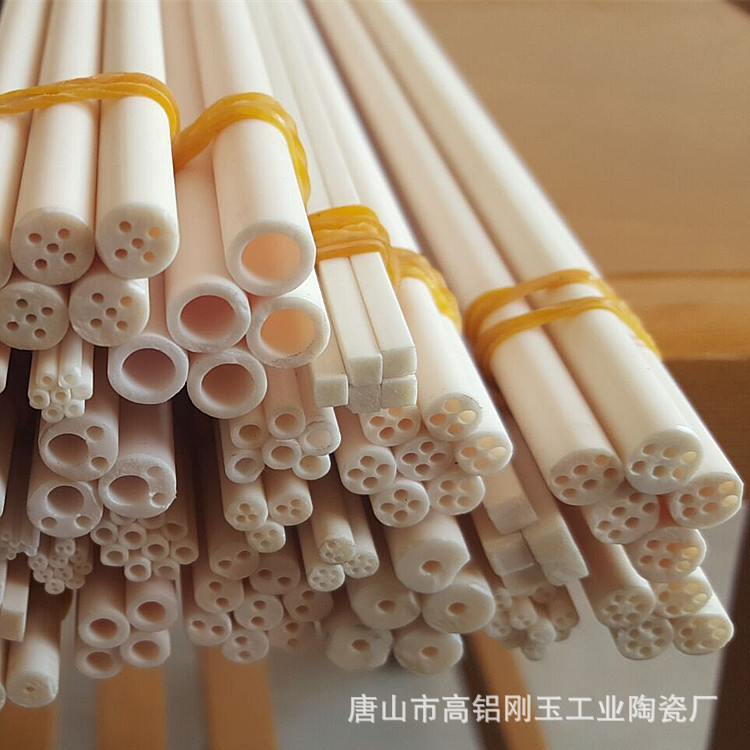 刚玉氧化铝陶瓷管高强度工业陶瓷绝缘管 电热陶瓷管高频瓷管-阿里巴巴
