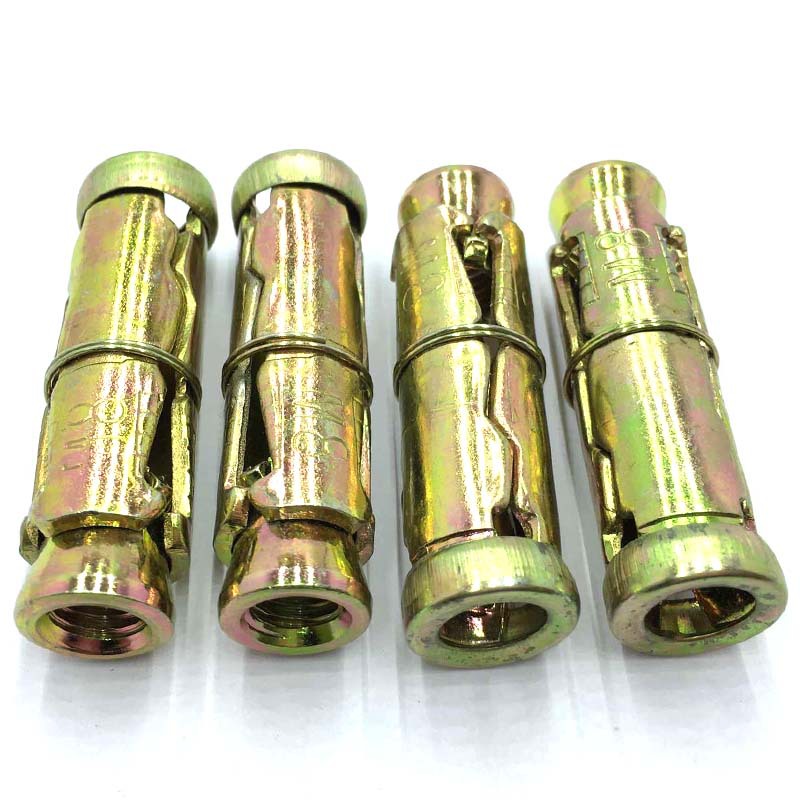 三片式四片式膨胀螺丝 壁虎加厚拉爆空管 重型高强度内爆M6-M20-阿里巴巴