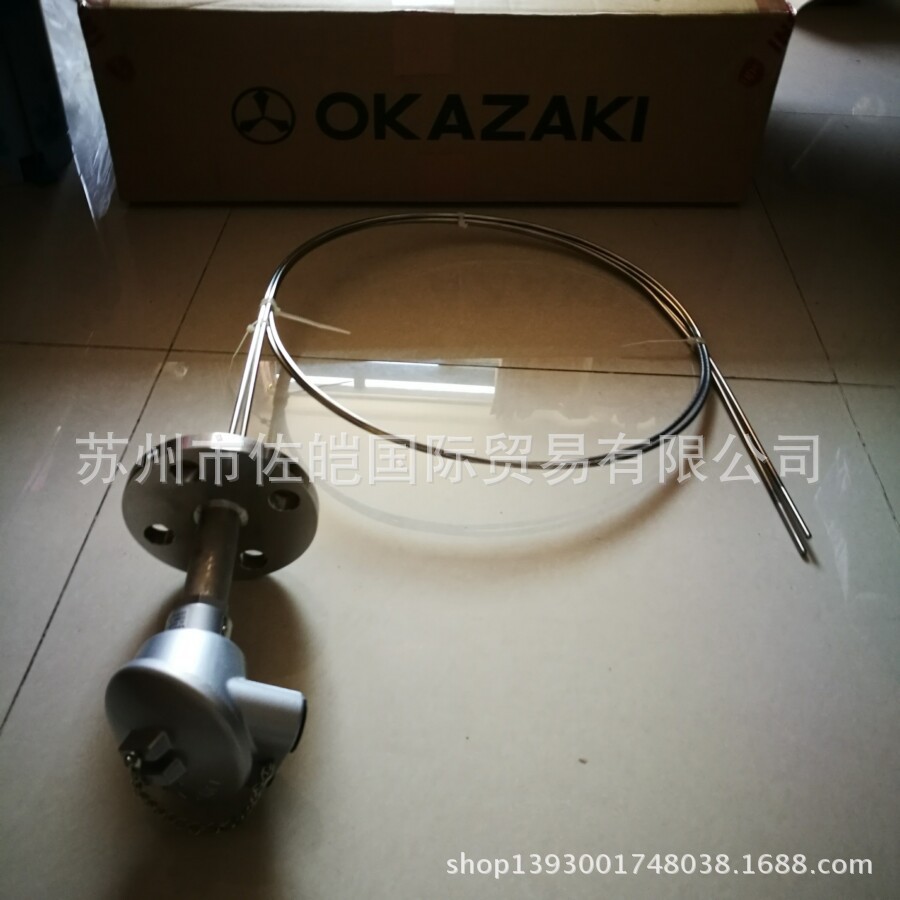 供应日本岗崎OKAZAKI品牌原装热电阻 R96S型PT100温度传感器-阿里巴巴
