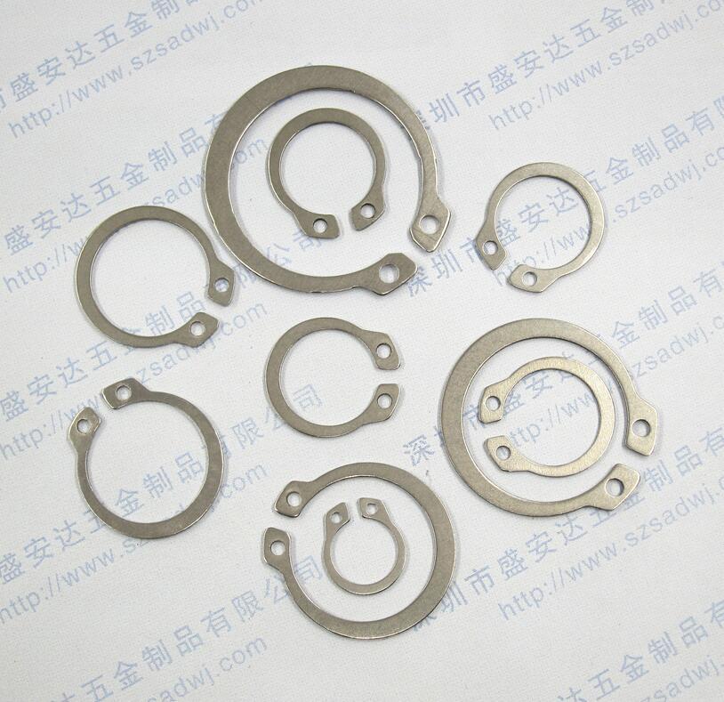 GB/T894不锈钢轴用挡圈 304钢轴用卡环 C形扣环 规格齐全-阿里巴巴