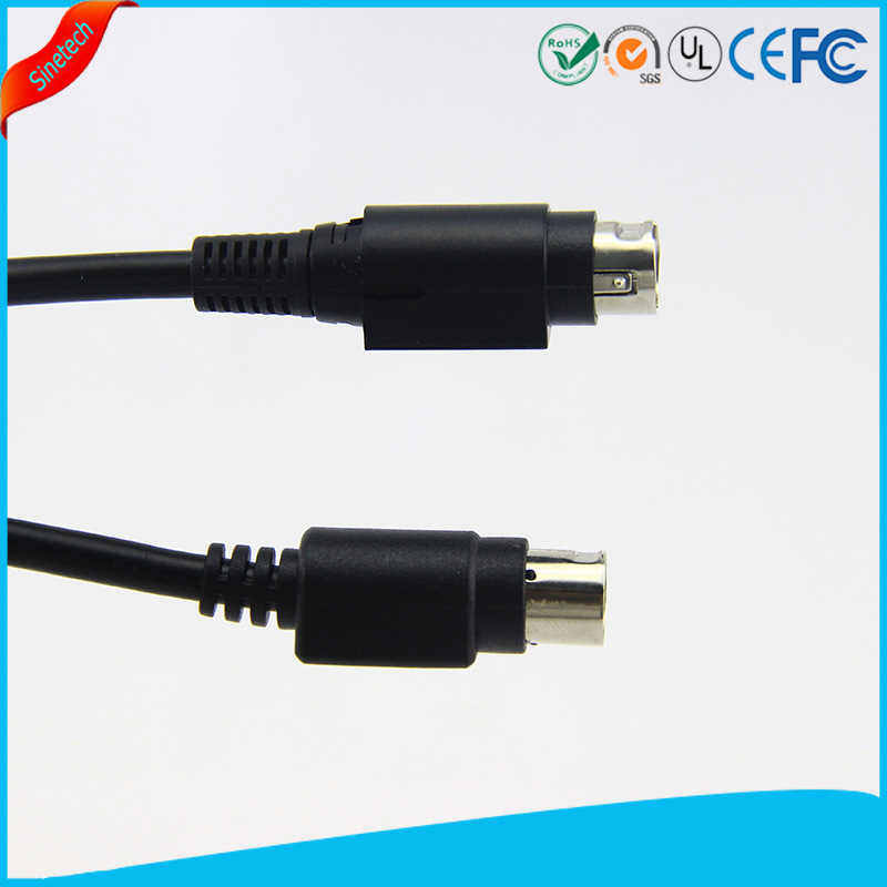 电源线 自锁组装 power din 3p连接线 power din 4p注塑成型-阿里巴巴