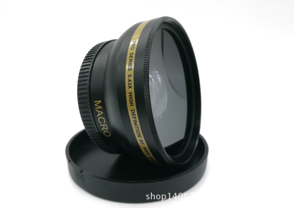 52mm 广角微距 相机附加镜头 0.45X 0.45倍广角镜头 UV62mm镜头-阿里巴巴