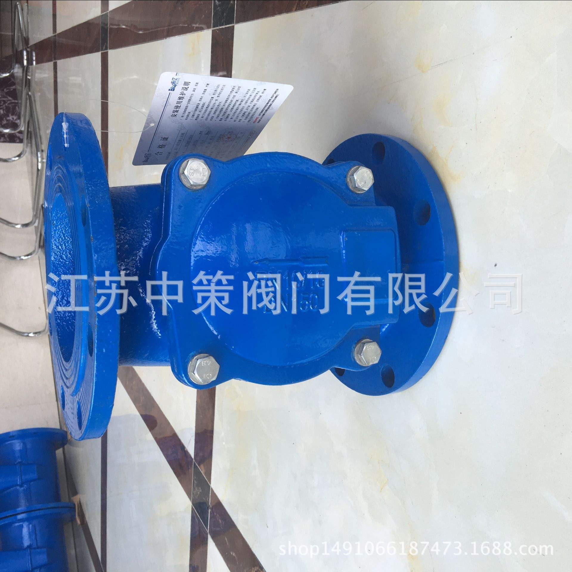 HC44X-10橡胶瓣止回阀 SFCV-10 DN50 65 80 100 125 150 200-阿里巴巴