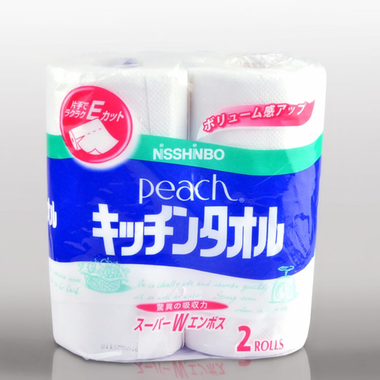 日本原装进口厨房纸吸水吸油卷纸加厚装懒人抹布清洁厨房2卷装-阿里巴巴