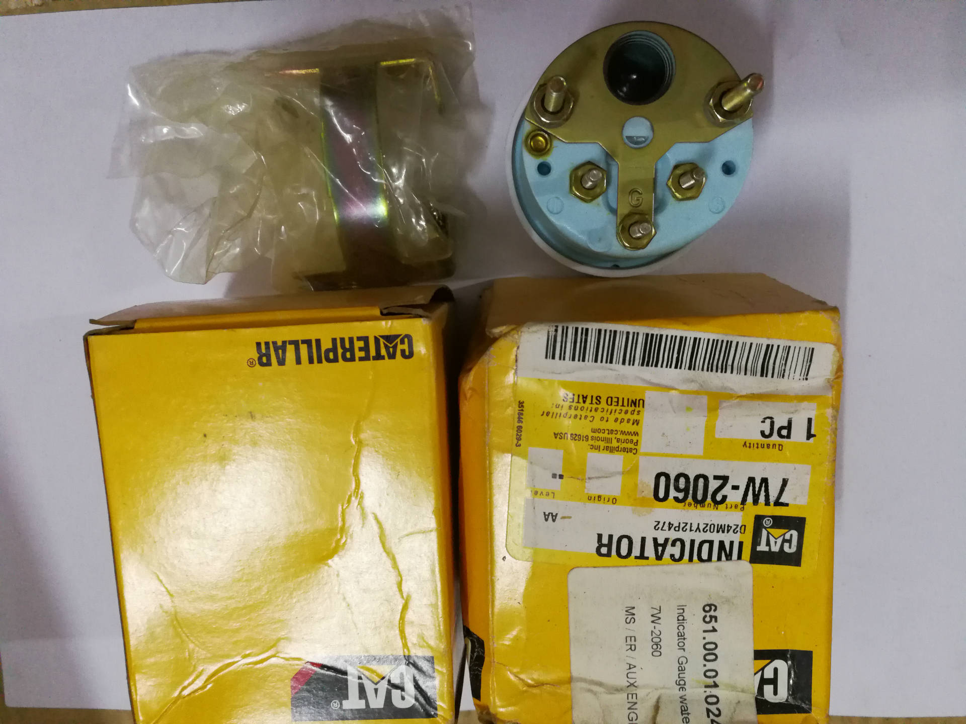 供应卡特彼勒发电机组水温表7W-2060-阿里巴巴