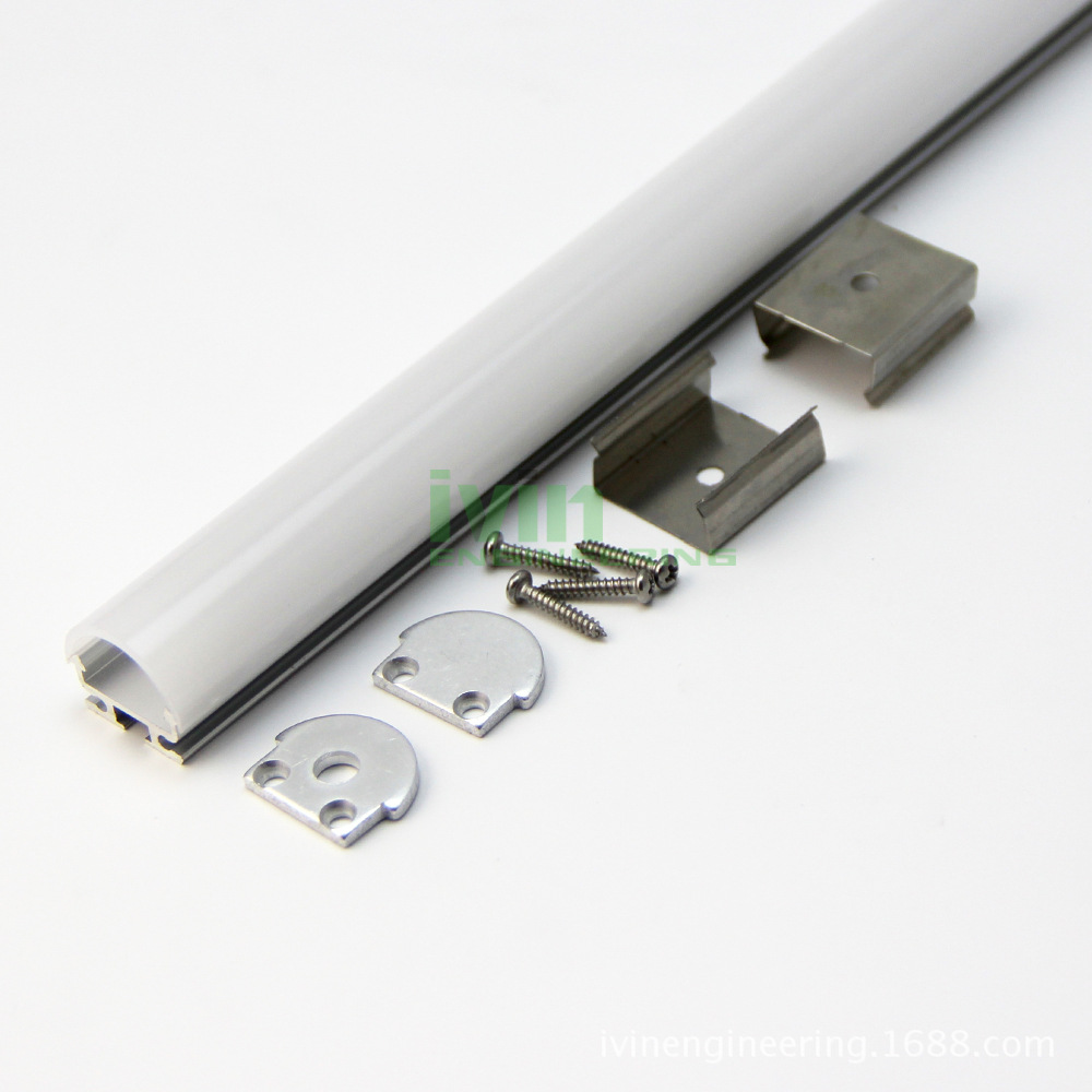 LED灯条铝槽 LED软灯条外壳 LED线性灯外壳 办公室内装饰照明-阿里巴巴