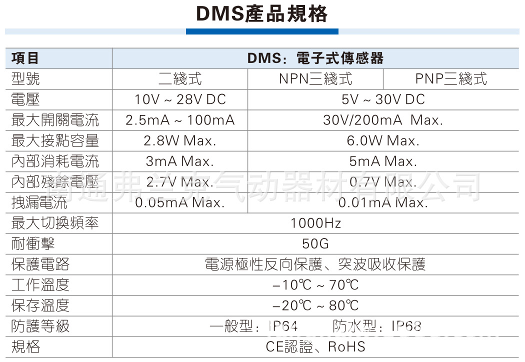 原装台湾亚德客电子式感应磁性开关 DMSE-020/DMSH-020/DMSG-020-阿里巴巴