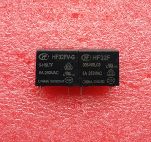 散新正品宏发HF继电器HF32FV-G-005 012 024-HSLTF 4脚8A 5vdc-阿里巴巴