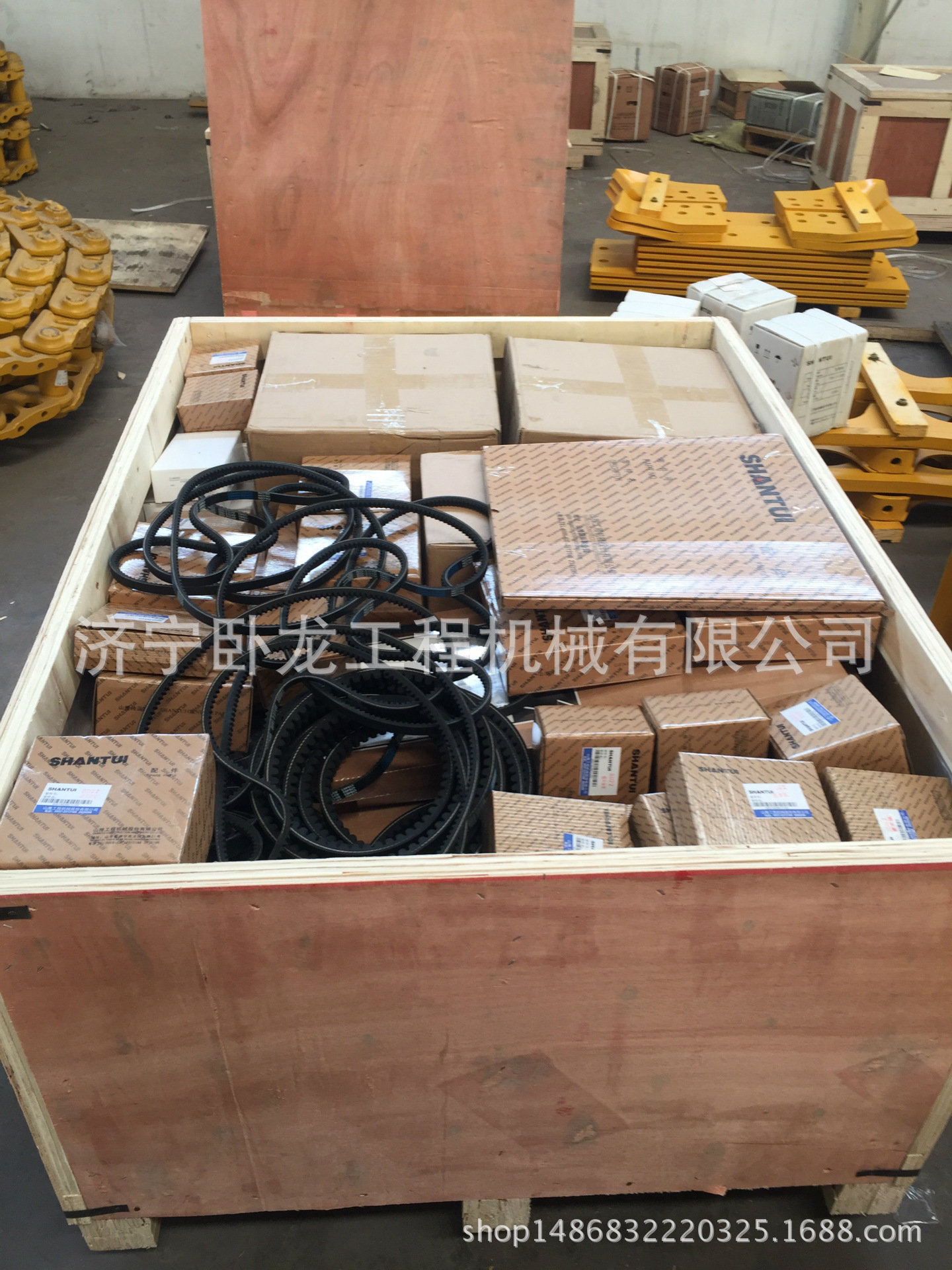 济宁卧龙销售山推推土机用康明斯NT855配件发电机皮带3040292-阿里巴巴