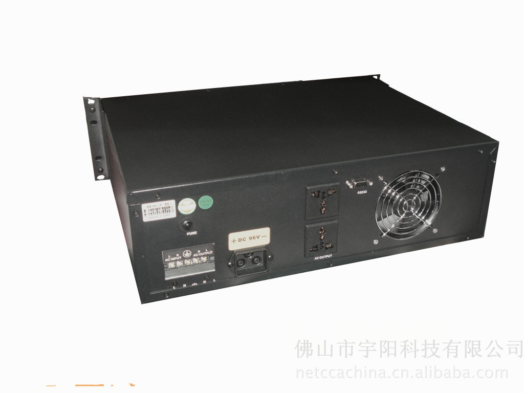 机架式6kva 2U+19寸UPS德国朗科锂电方案DC48V机房后备用电源直供-阿里巴巴