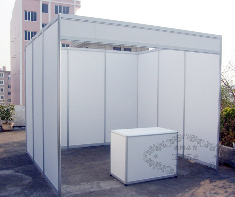 国际展会专用摊位 3*3标准展位 八棱柱标摊展架 会展摊位搭建铝材-阿里巴巴