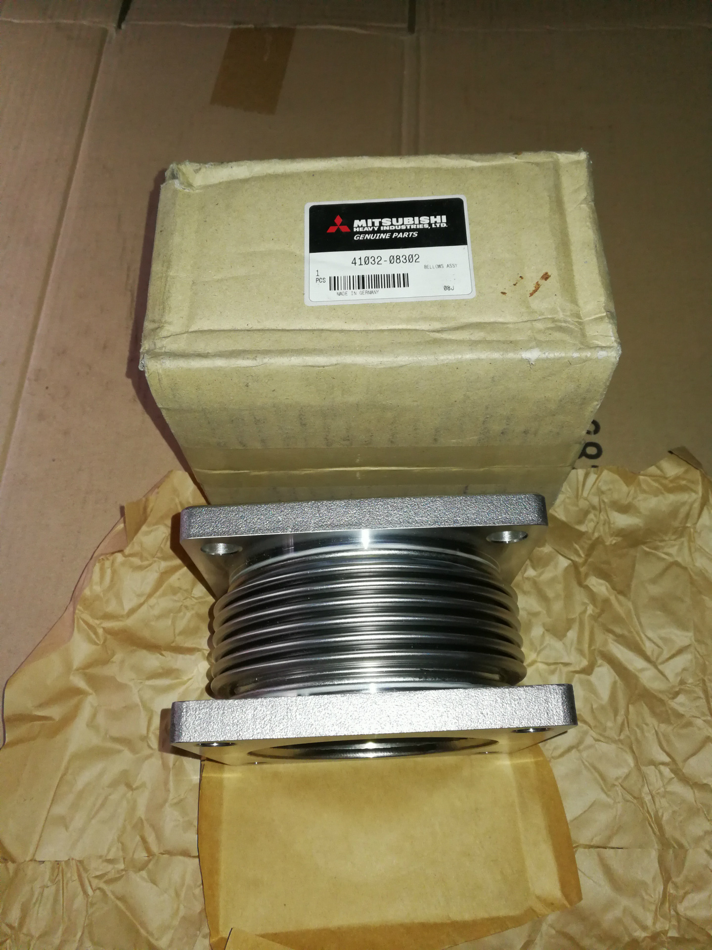 供应三菱发动机排气波纹管41032-08302-阿里巴巴