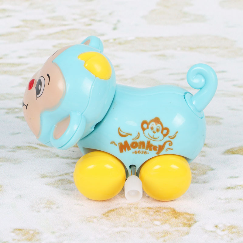 厂家批发发条玩具会动会跑的上链玩具婴儿学爬行上弦小动物玩具车-阿里巴巴