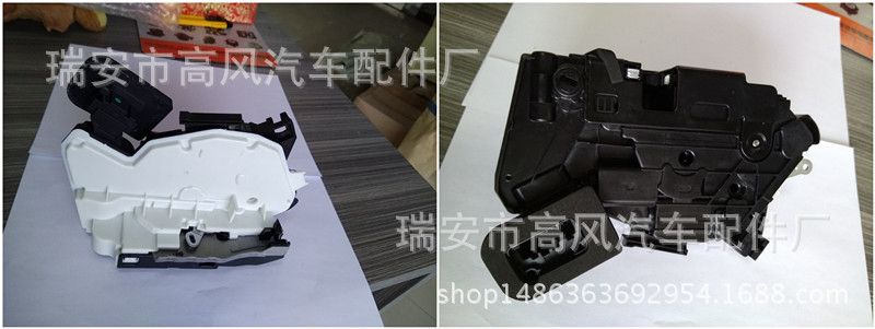 厂家直销 新桑前左闭锁器汽车中控门锁 6RD837015A-阿里巴巴