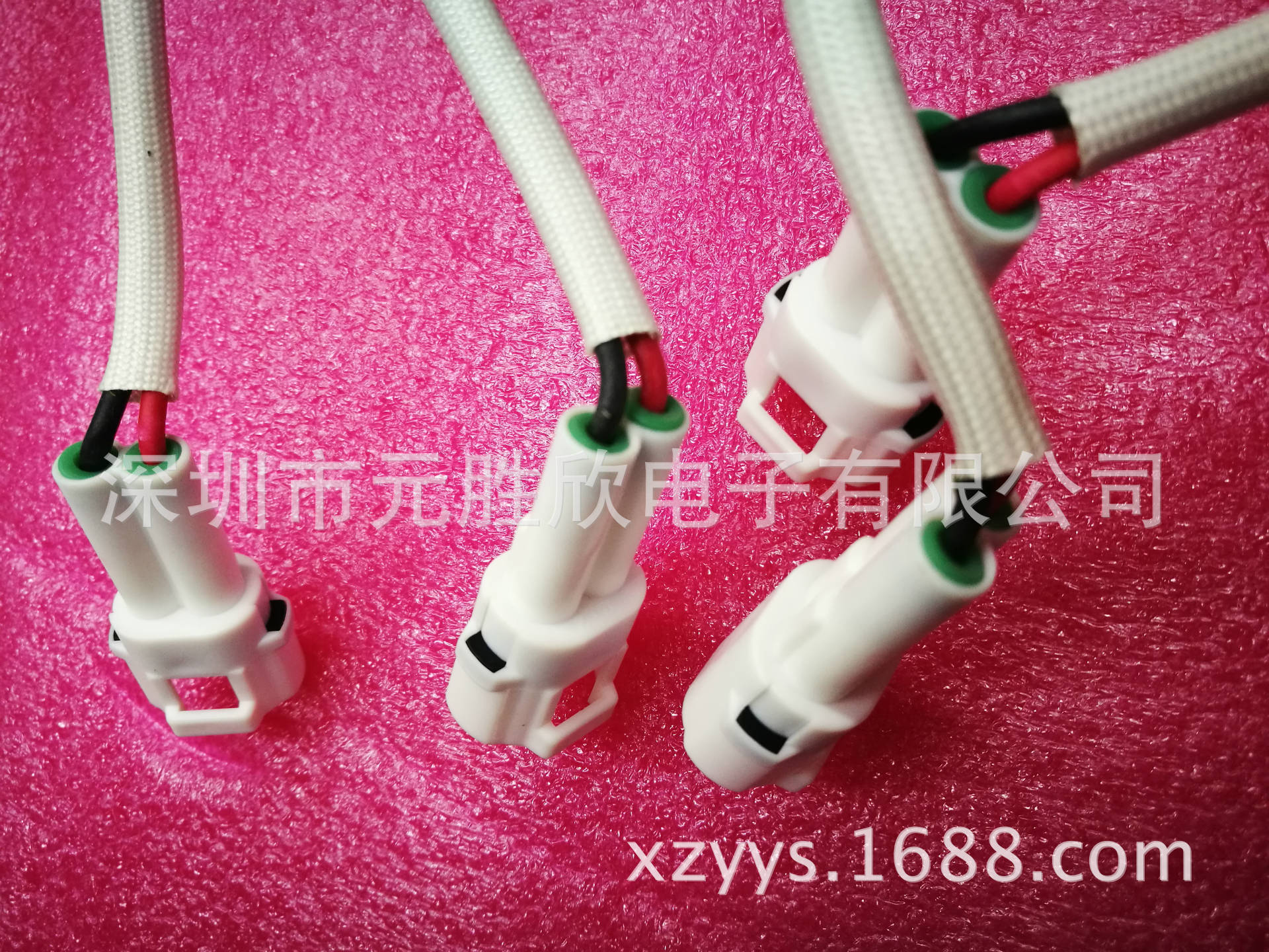 防水端线束/2P防水端子线/2P防水线材/胡连端子线 3AS02MW-阿里巴巴