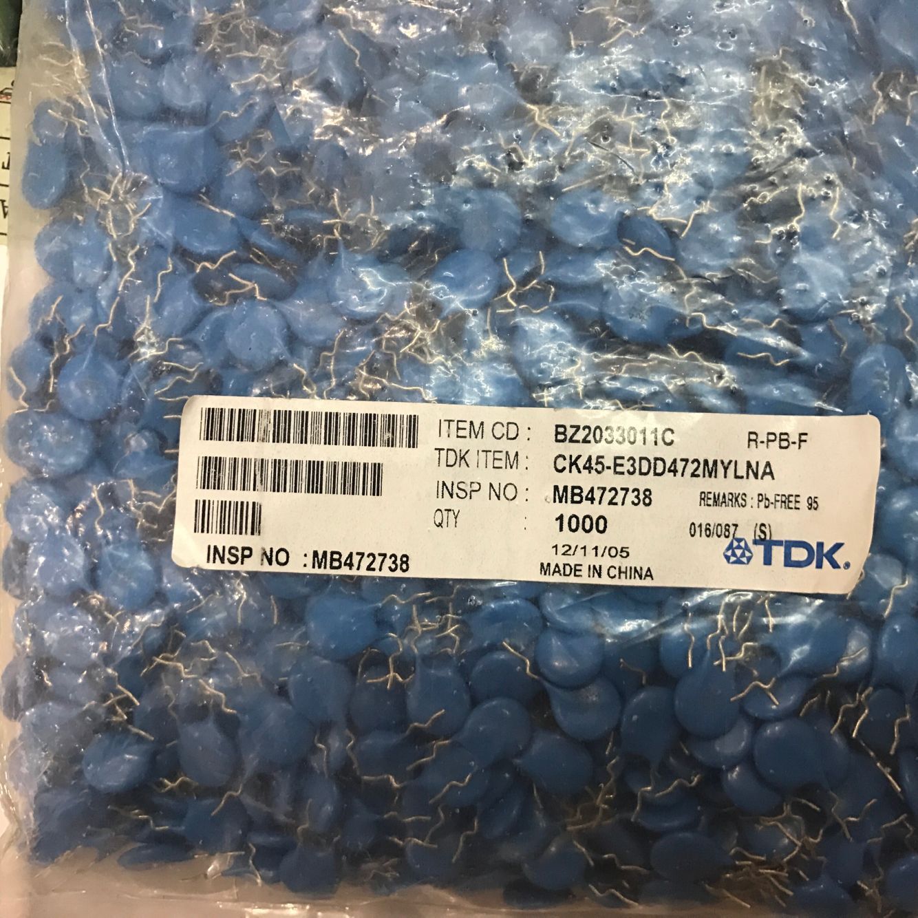 高压瓷片电容472Z2KV 5MM DEBE33D472ZA2B一系列产品现货出售 ZY-阿里巴巴