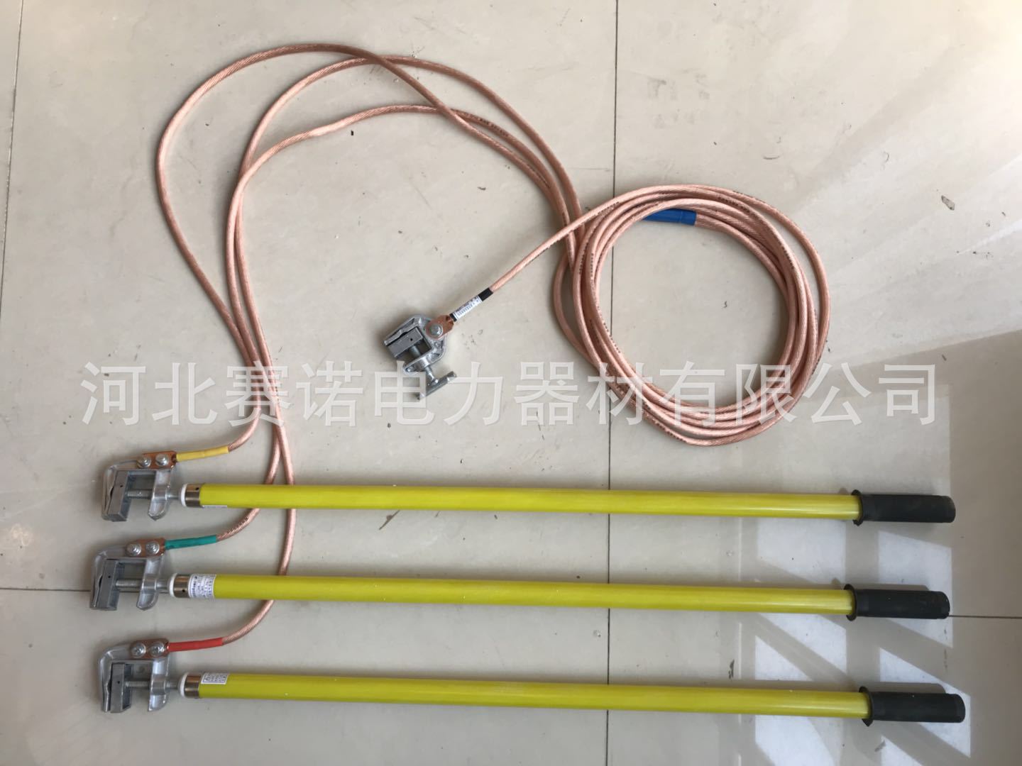 三合一接地线\JDX-NL-10kV(3×1.5m+5m)\国产殿力携带短路接地线-阿里巴巴