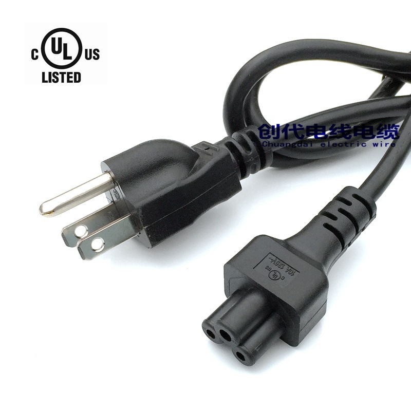 UL SVT SJT 3芯18awg(0.824MM2) vw-1 105度300V 美式三插电源线-阿里巴巴