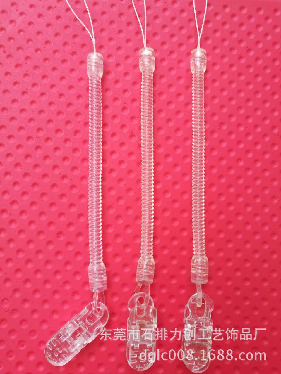 厂家批发弹力失手绳 伸缩塑料弹簧手机绳 带端子检具弹簧绳-阿里巴巴