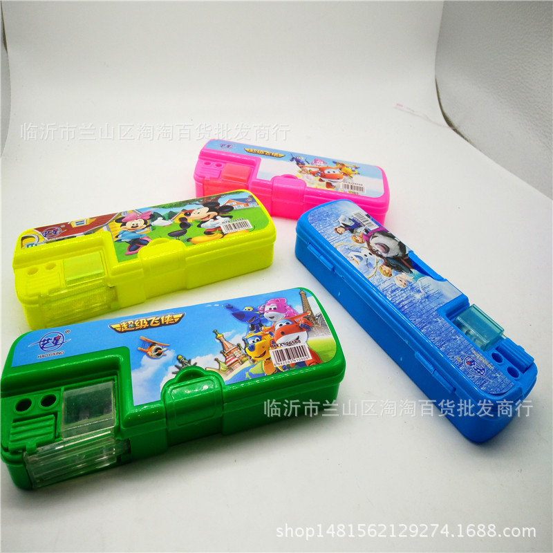 创意铅笔盒多功能笔盒学生铅笔收纳盒两元店货源厂家批发-阿里巴巴