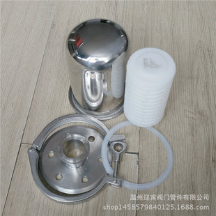 304不锈钢快装呼吸器 卫生级卡箍式空气过滤器 储罐水箱过滤-阿里巴巴