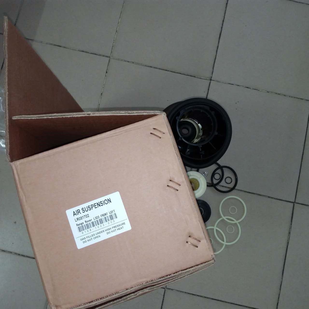 汽车减震气包 空气弹簧 适用路虎揽胜悬挂左前右前气囊 LR032563-阿里巴巴