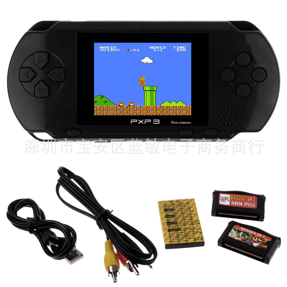 PXP3 16位掌上游戏机16bit儿童玩具PSP PVP怀旧经典红白机NES家用-阿里巴巴