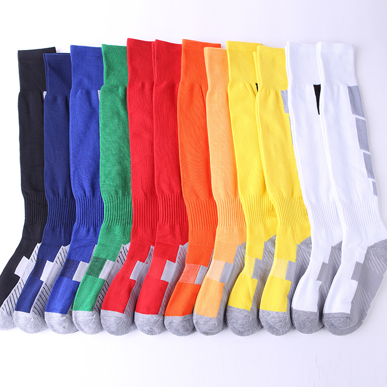 Mingjun antiskid adult football socks men's thickened knee length ...