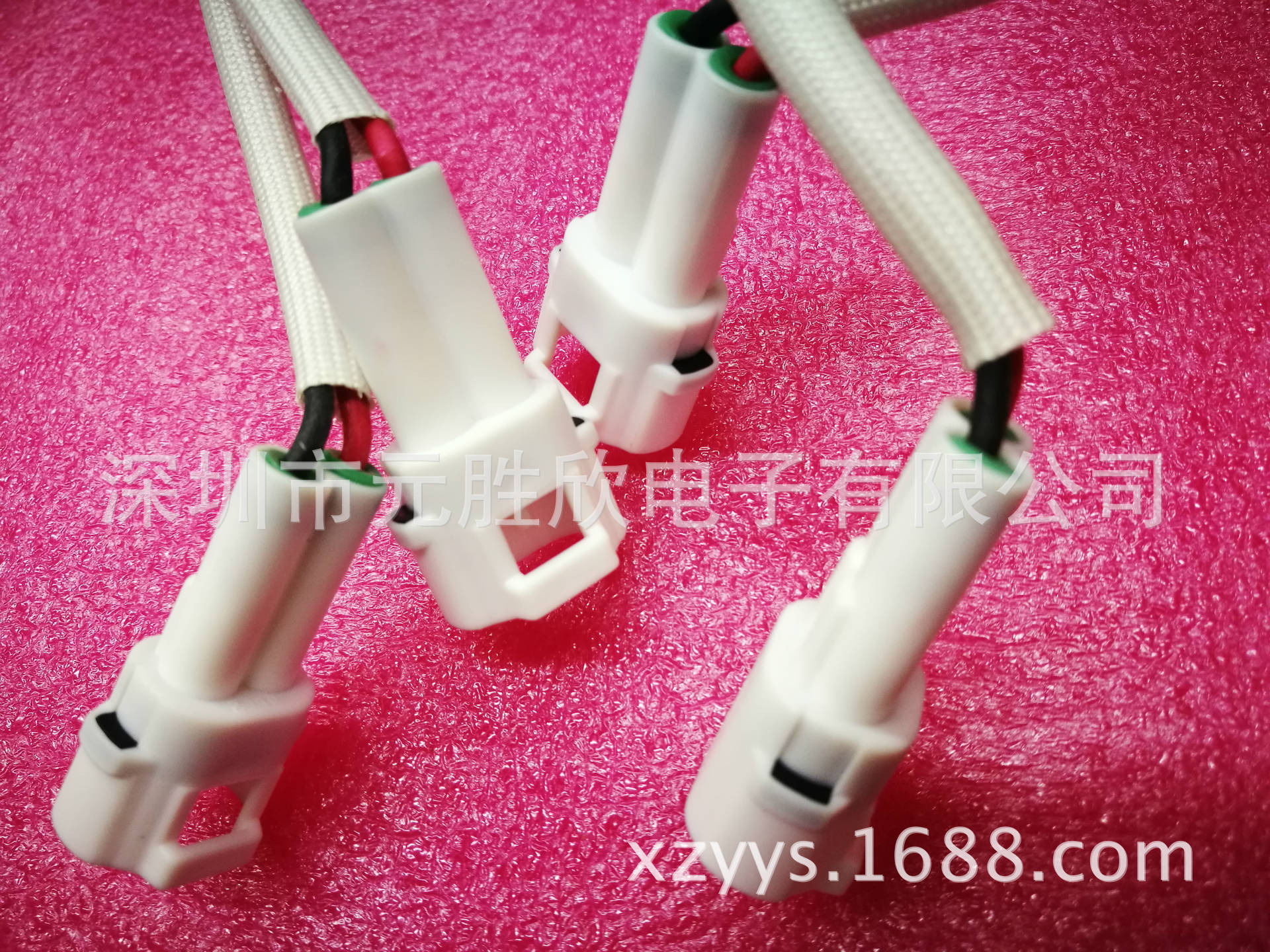 防水端线束/2P防水端子线/2P防水线材/胡连端子线 3AS02MW-阿里巴巴